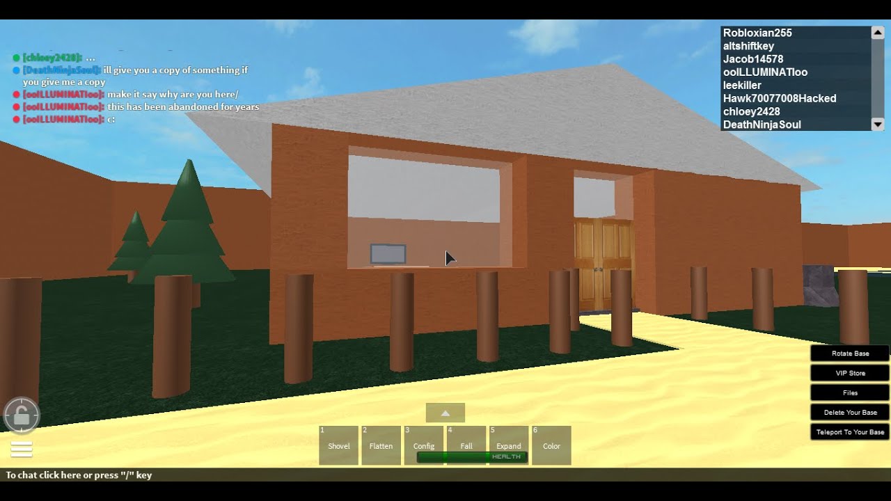 ROBLOX Building #3: Small Forest - YouTube