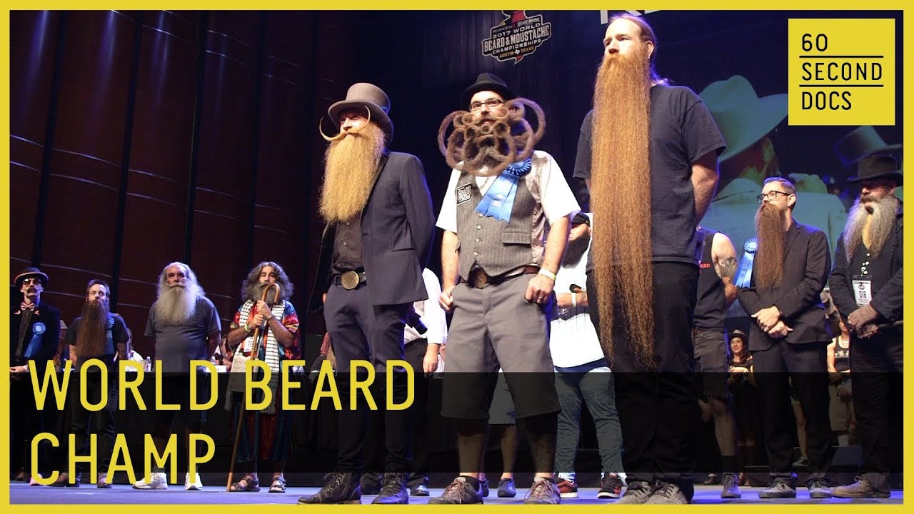 2017 World Beard and Mustache Championships // 60 Second Docs - YouTube