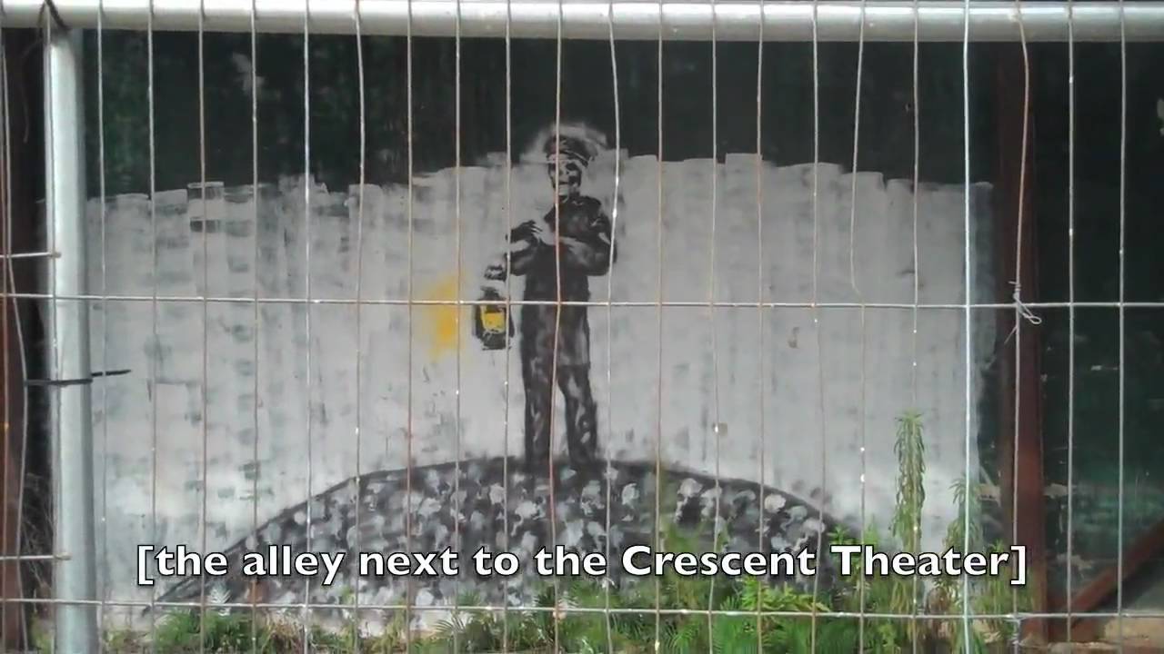 ModMobilian.com : Graffiti Artist PRIEST tags the Crescent Theater ...