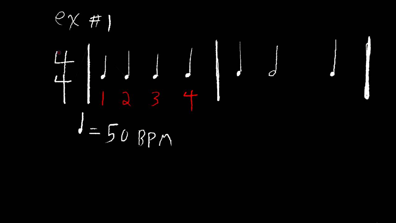 First Example in 4/4 time (Part 1) - YouTube