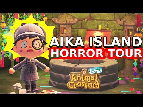 SCARIEST ISLAND IN ANIMAL CROSSING HISTORY? | Aika Island Tour | Horror Island