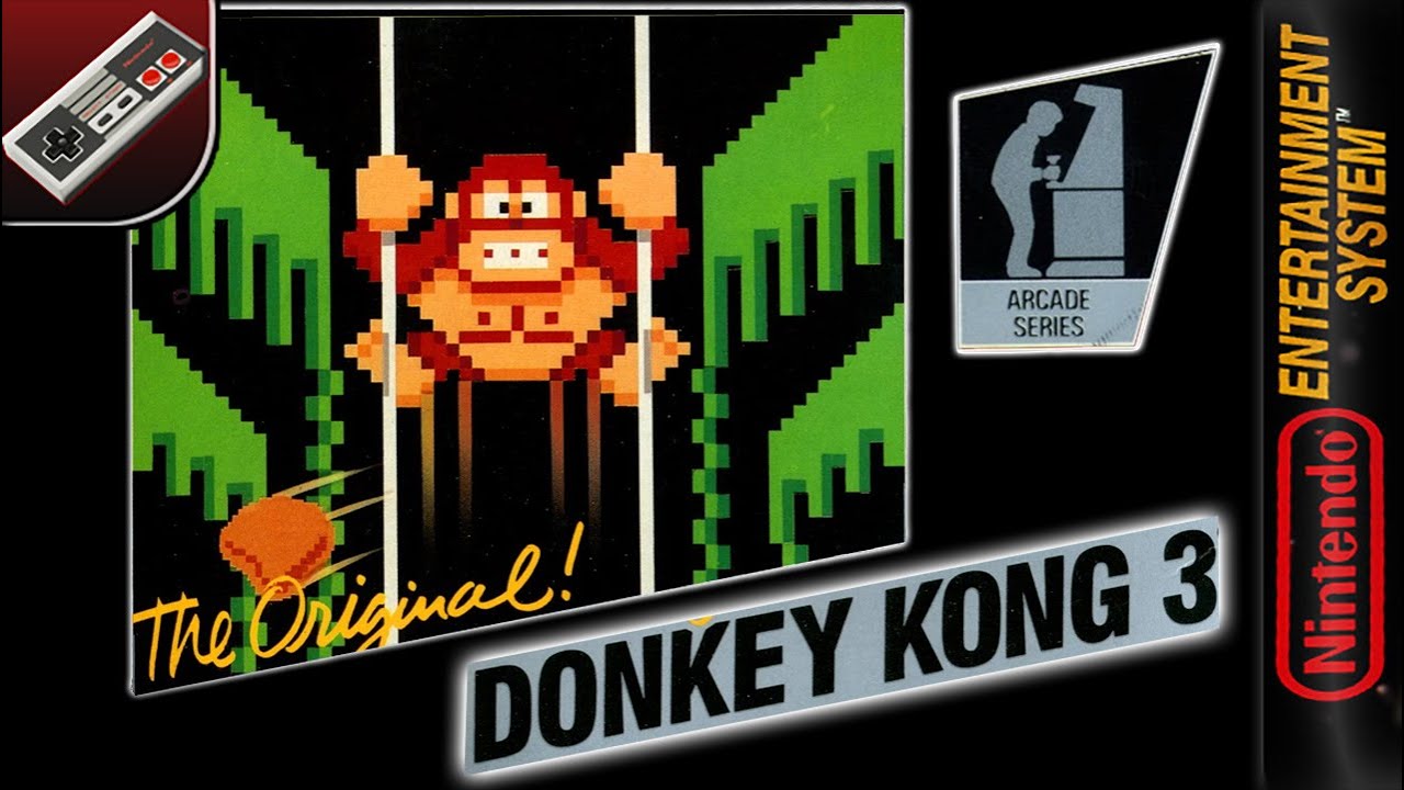 Longplay of Donkey Kong 3 - YouTube