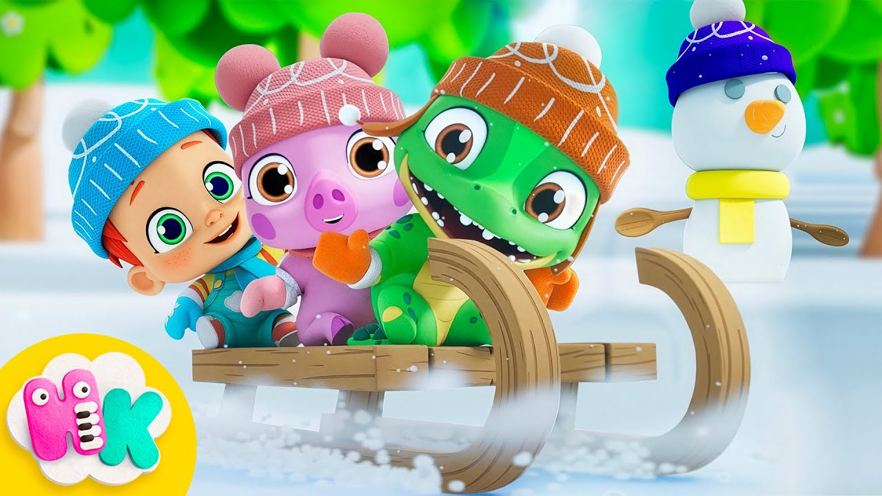 Snow, Snow, Come And Play! ️☃️ Winter Song for Kids | HeyKids Nursery ...