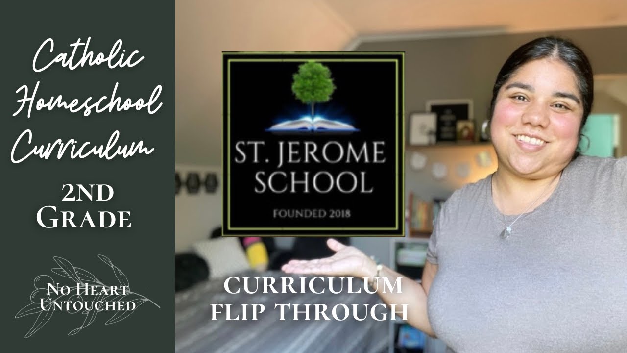 St Jerome’s Library Curriculum Flip Through | Catholic Homeschool - YouTube