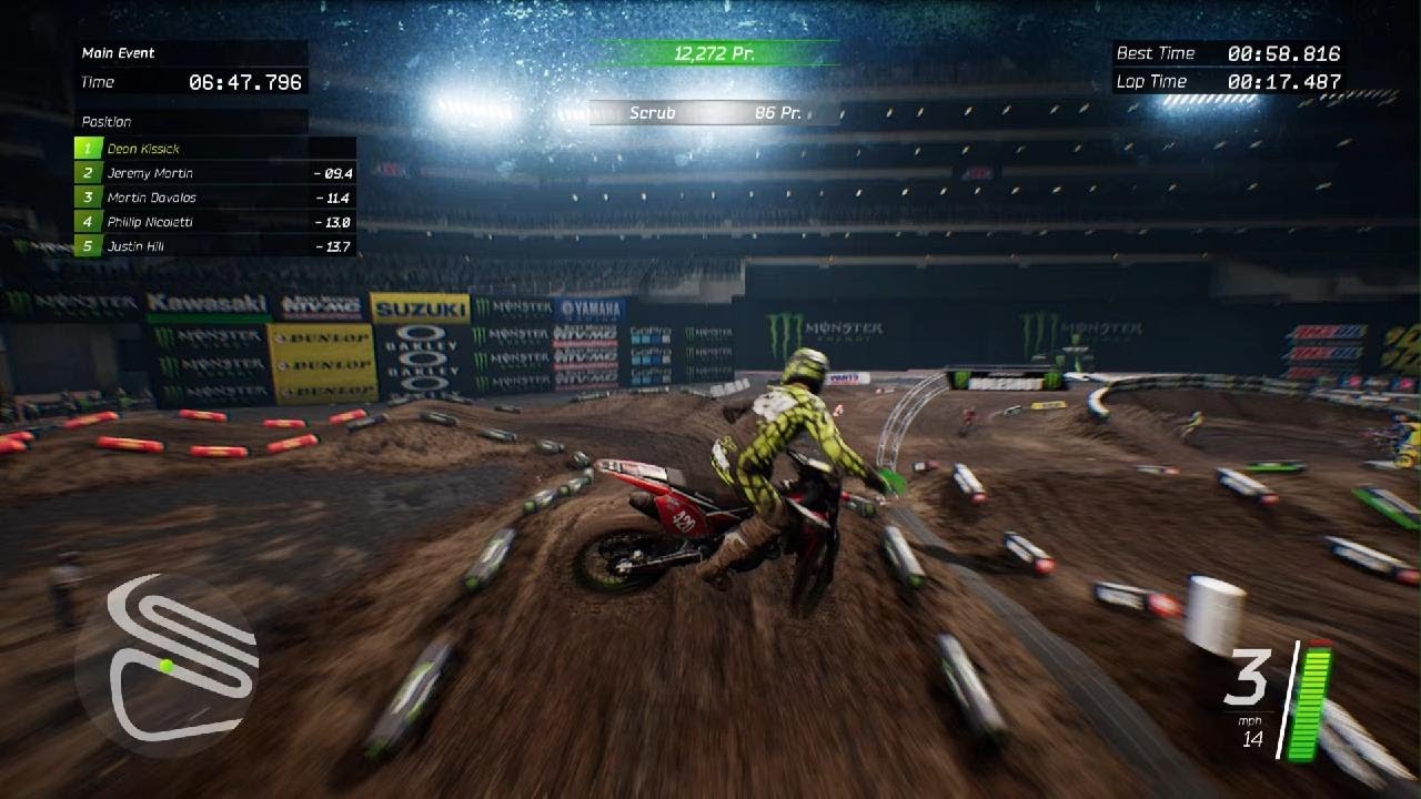 Monster Energy Supercross 1 - The Official Videogame - YouTube