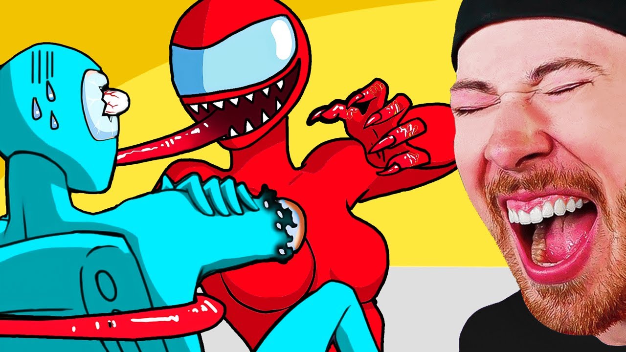 FUNNY ANIMATIONS That will Make you LAUGH (Among Us) - YouTube