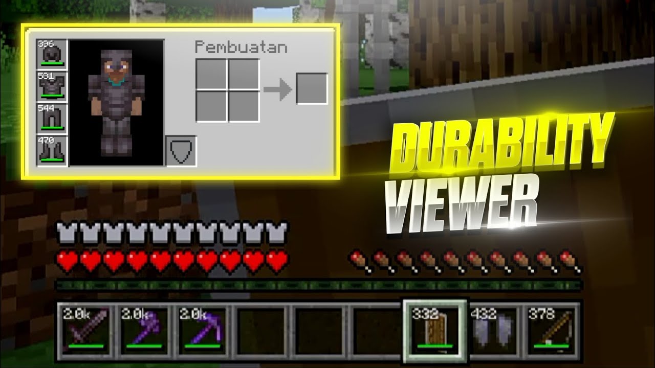 Texture Pack Durability Viewer MCPE 1.20 || Texture Pack Durability ...