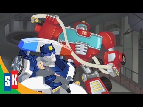 Transformers Rescue Bots: Return Of The Heroes (4/4) Fighting the MorBots HD