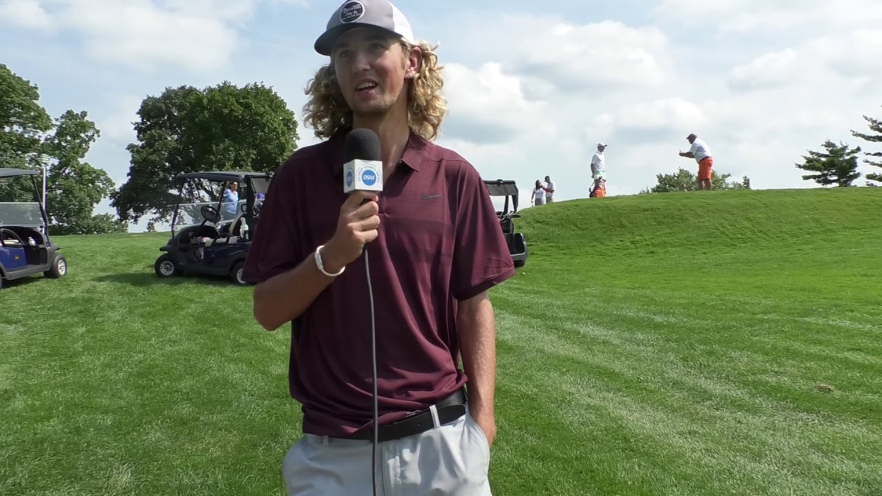 Noah Gillard talks about his final AJGA tournament - YouTube