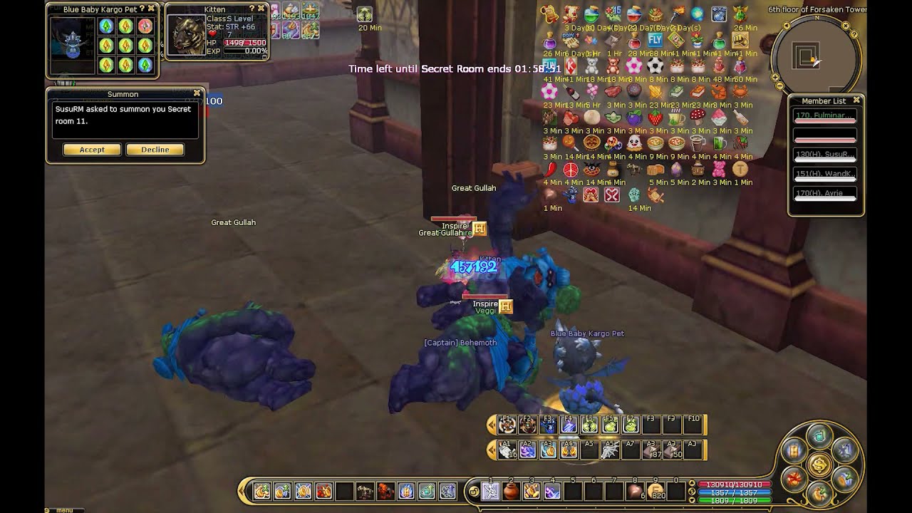 FlyFF (Clockwork) - Secret Room - Inspire - 13.02.2022 - YouTube