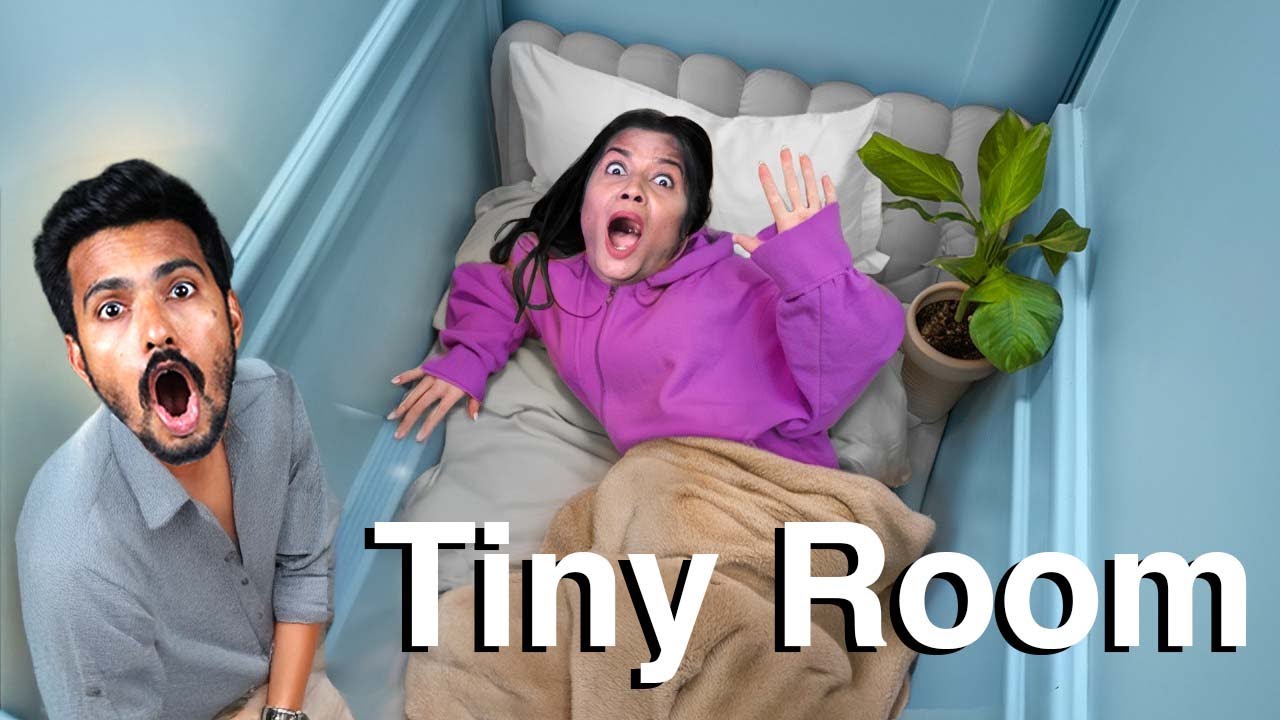 24 Hours in the Smallest Room Ever! 🤯 - YouTube