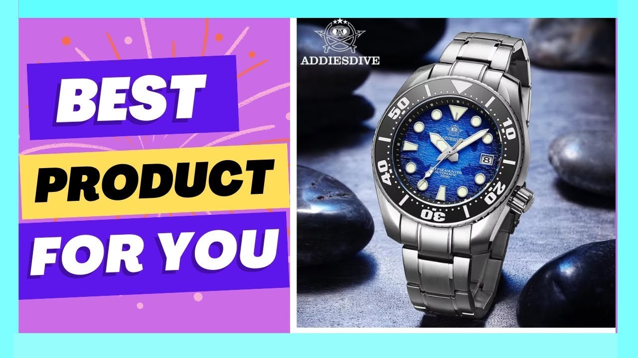 ADDIESDIVE Top Brand Men's Mechanical Luxury Watch 26 - YouTube
