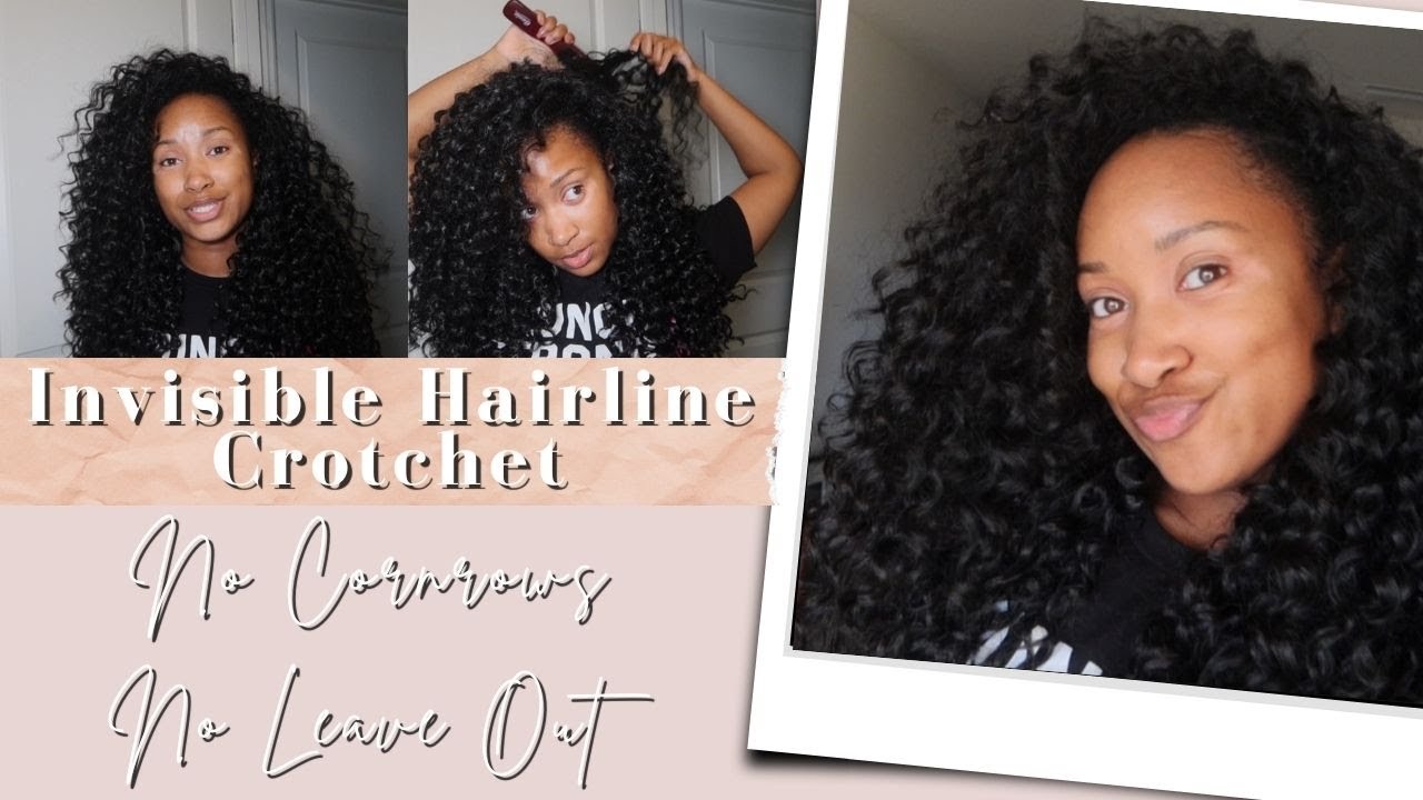 Invisible hairline crotchet | No cornrows , no leave out | Amazon Hair ...