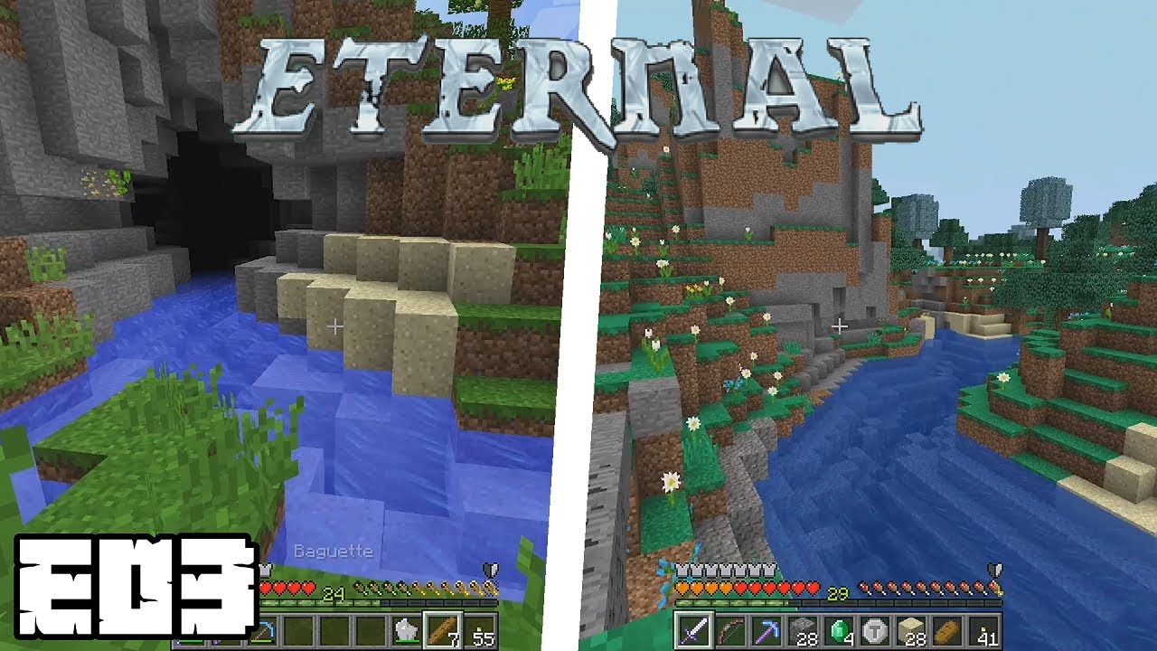 MC Eternal - EXPLORATION AND NEW BASE LOCATION! - E03 - YouTube