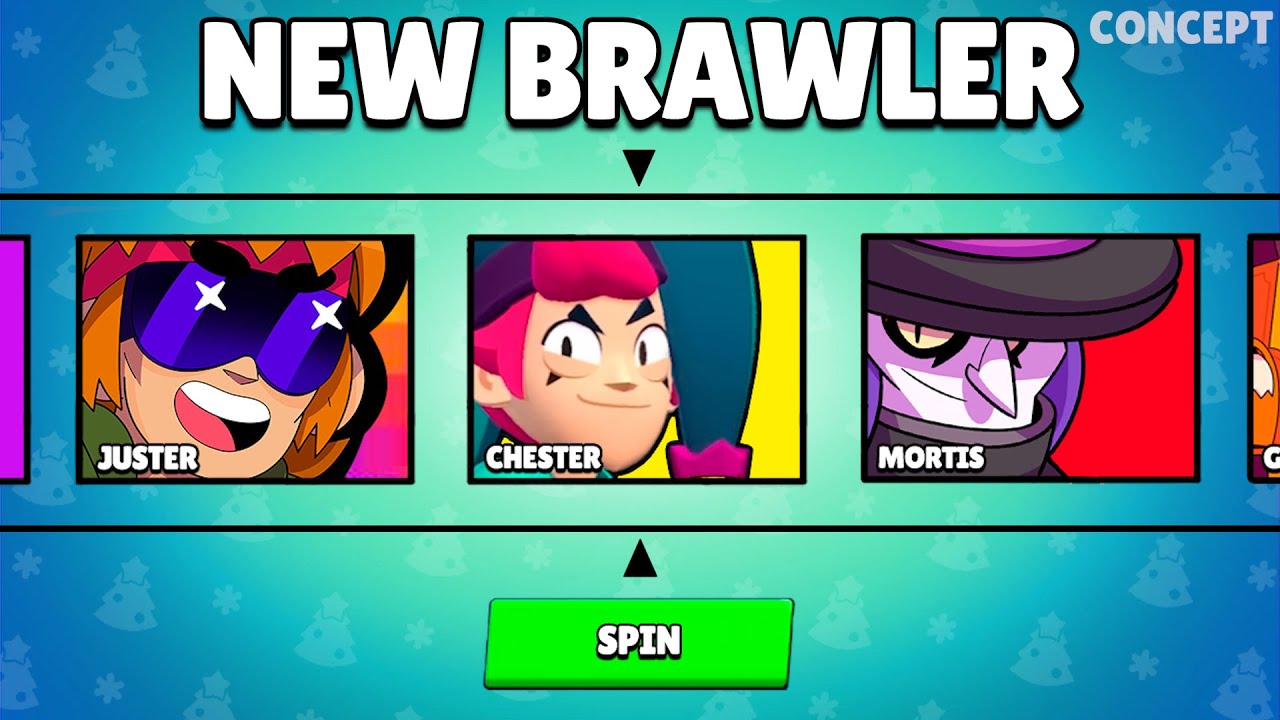 😍 CHESTER LUCKY WHEEL REWARDS! 🎁 Box Opening - Brawl Stars (concept ...