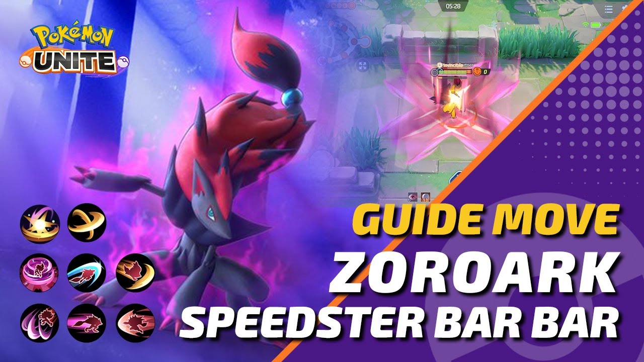 ZOROARK SPEEDSTER BAR BAR PARAH!! Guide Move & Ability Zoroark ...