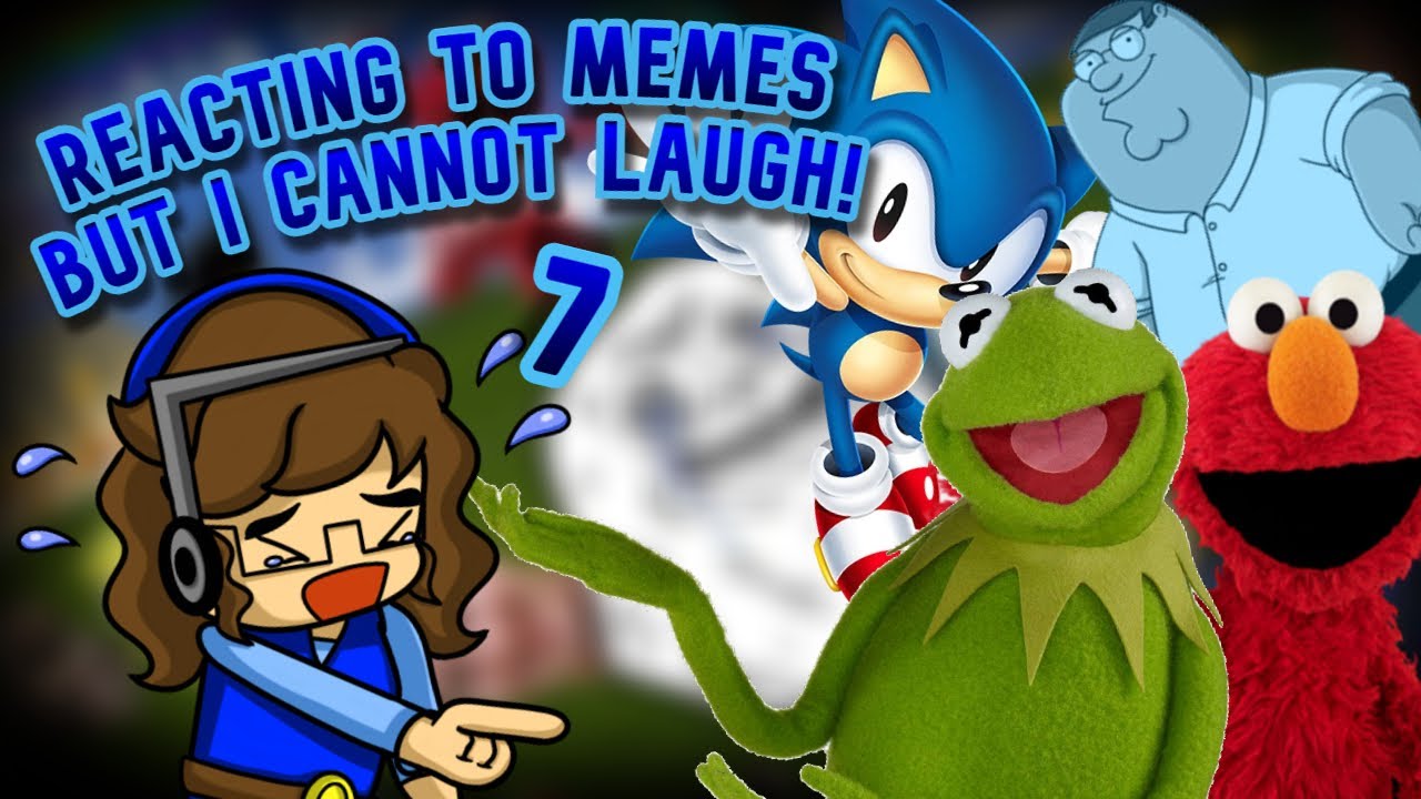 REACTING TO MEMES, BUT I CANNOT LAUGH! (LIVE) 7 - YouTube