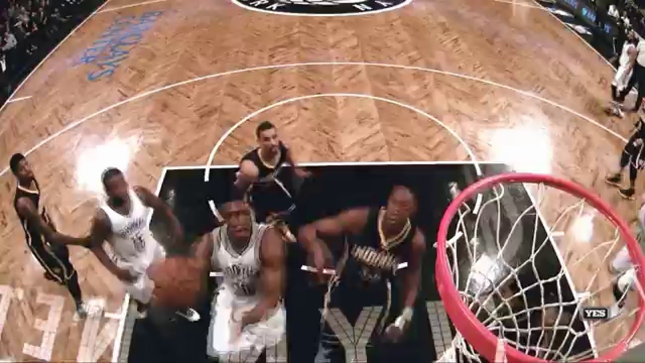 Myles Turner Blocks Thaddeus Young 03/02/2016 - YouTube