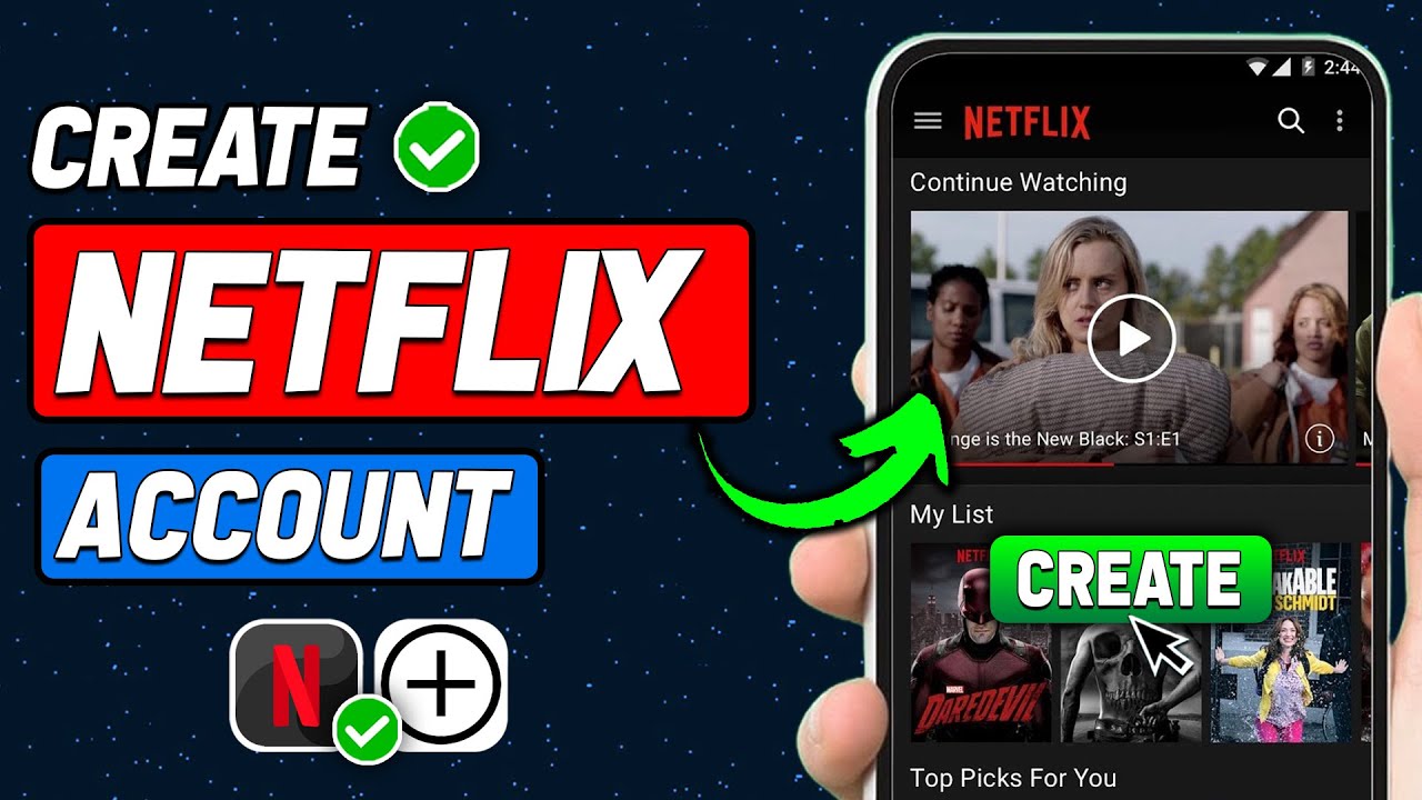 How to Create Netflix Account in Mobile (2025 Updated Way) - YouTube