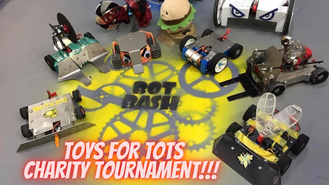 Bot Bash Gives Back! TOYS FOR TOTS CHARITY TOURNAMENT!!! - YouTube