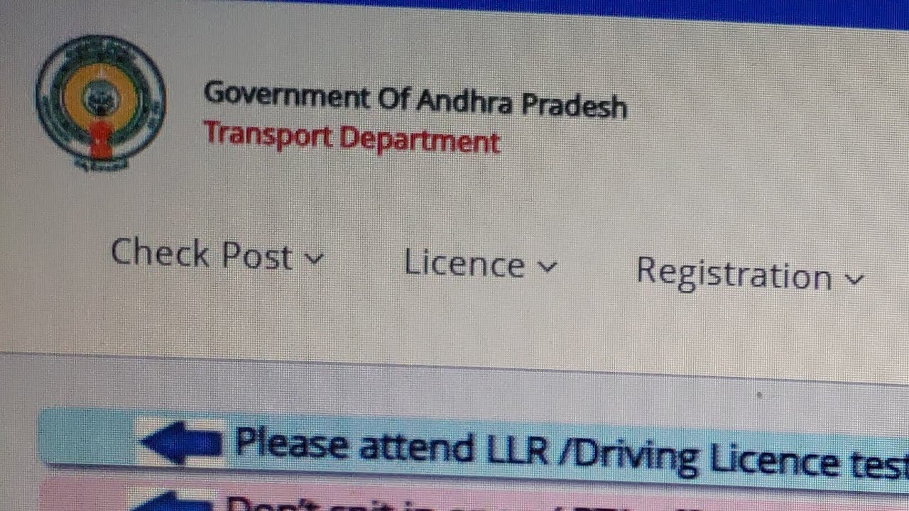 Forgot LLR application number !!! Don't worry!! - YouTube