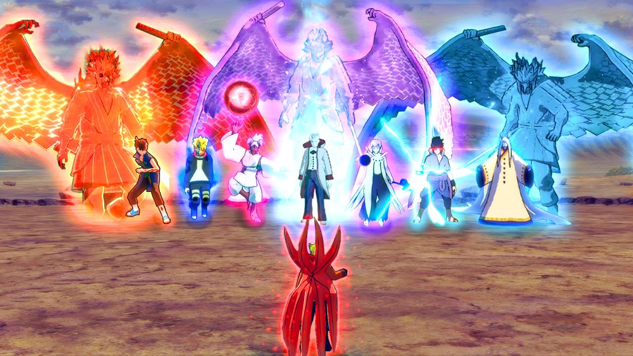 Baryon Mode Naruto VS Everyone - YouTube