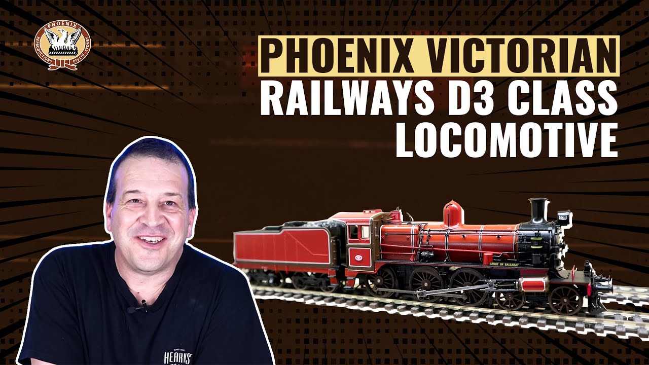 Phoenix Victorian Railways D3 Class Locomotive Unboxing | #askhearns ...
