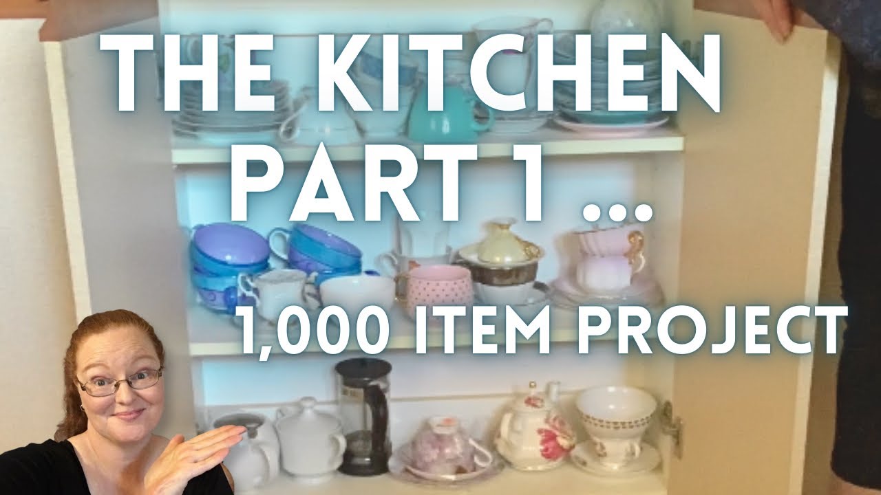 The Kitchen ... Part 1 / 1,000 Item Declutter Project - YouTube