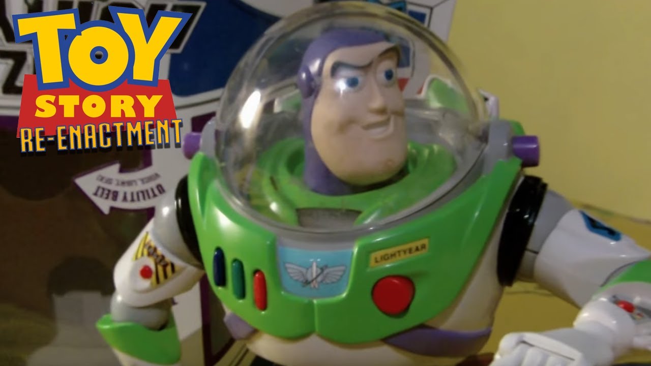 Toy Story Re-enactment (Buzz arrives) - YouTube