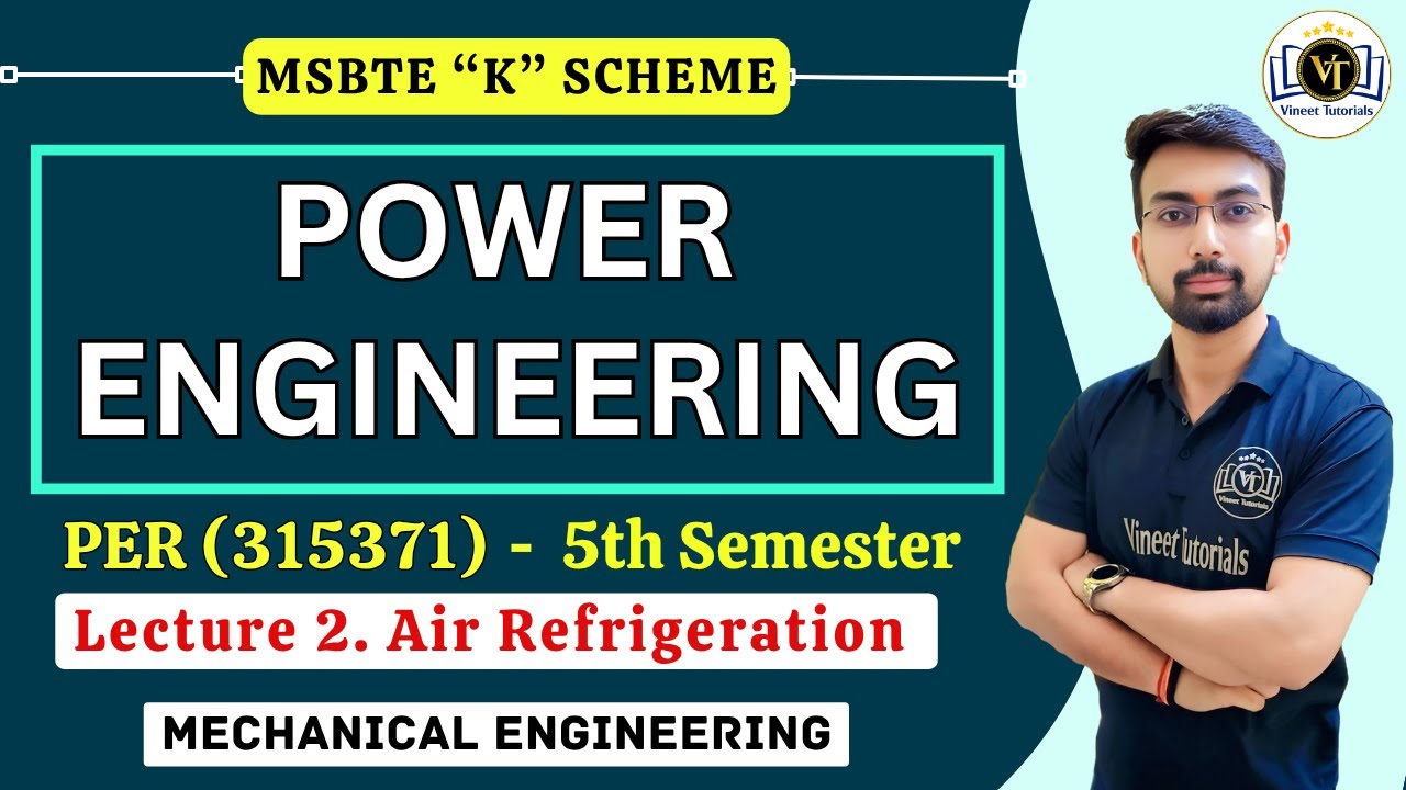 Demo Lecture 2. Air Refrigeration | Vineet Sir | Vineet Tutorials - YouTube