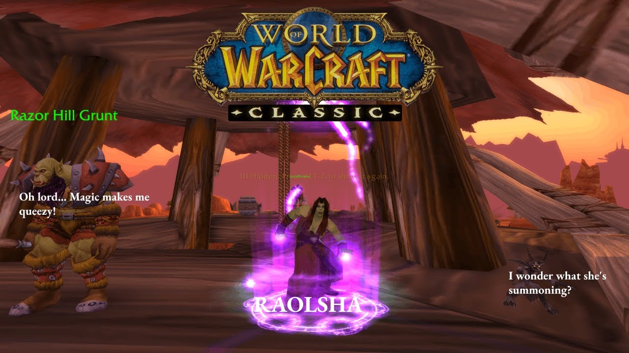 WORLD OF WARCRAFT: CLASSIC ERA| Raolsha Episode #2: Sen’Jin Village ...