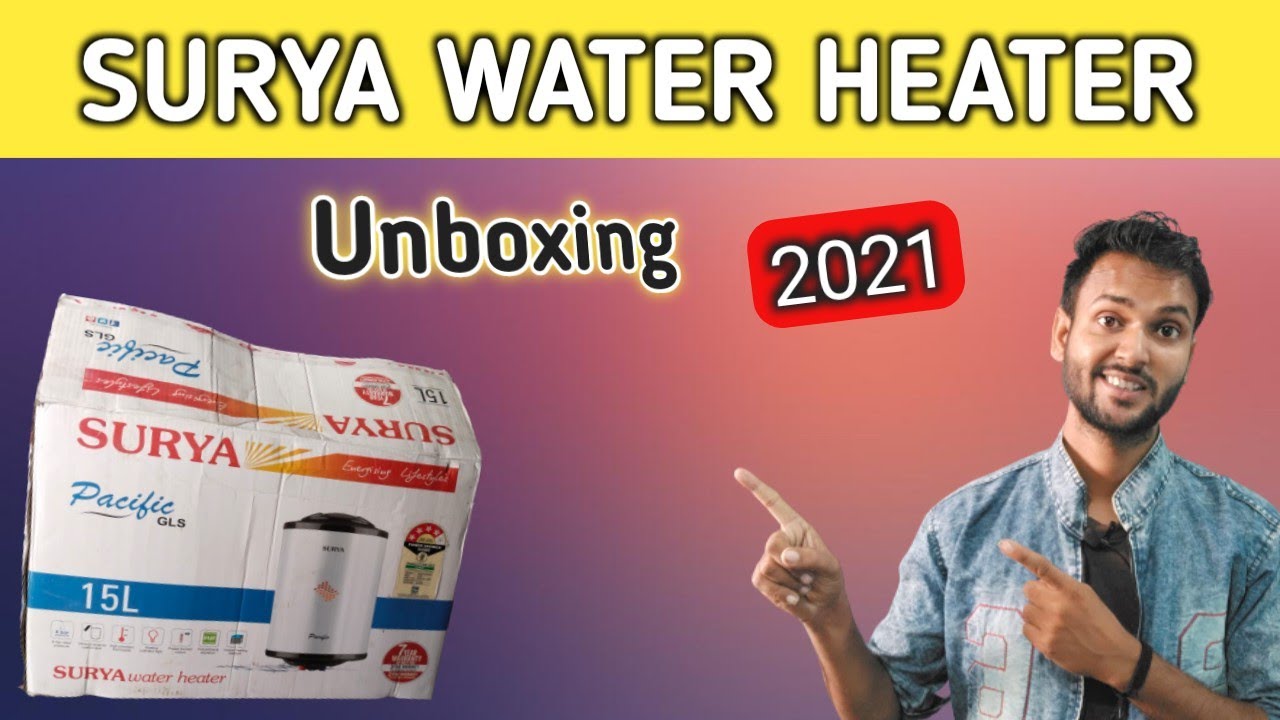 Surya water heater review | Surya water heater unboxing - YouTube