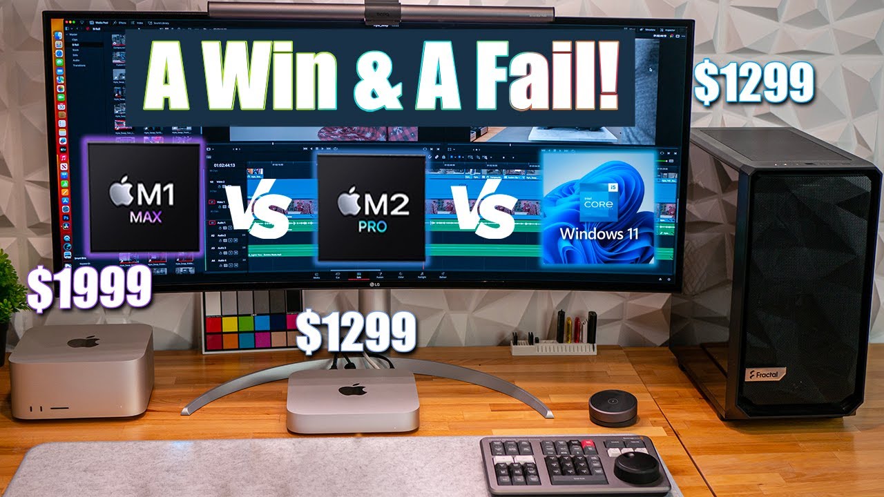 M2 Pro Mac Mini Real World Editing - Vs Mac Studio & PC in Resolve ...
