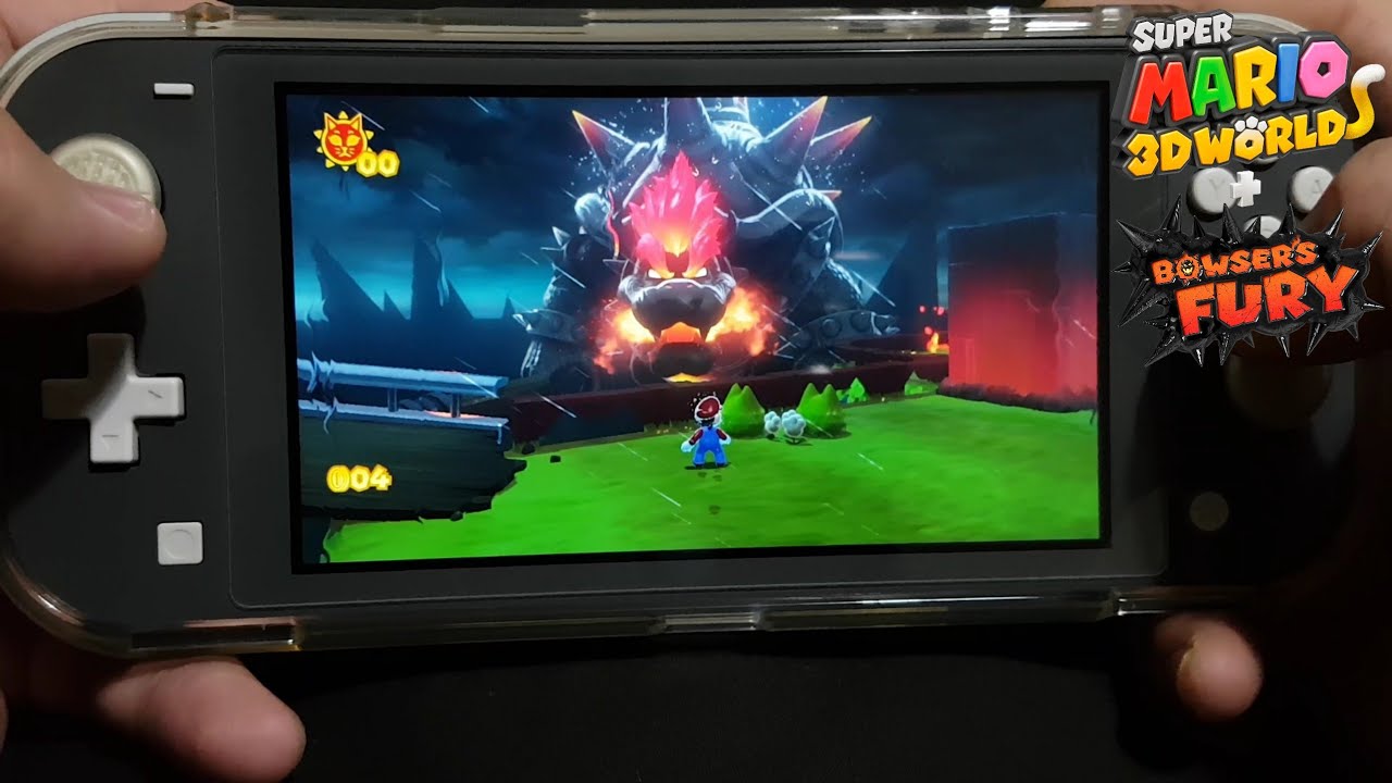 Bowser's Fury on Nintendo Switch Lite || Super Mario 3D World - YouTube