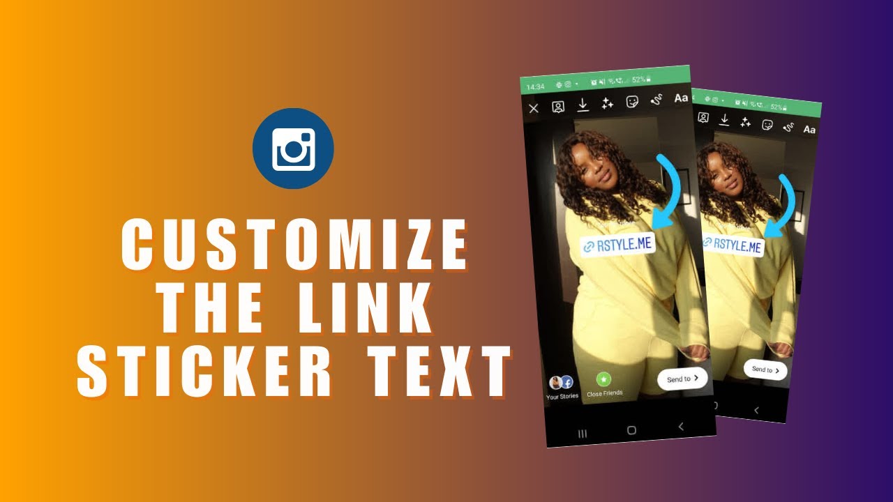 How Can You Customize the Link Sticker Text Added to the Instagram ...