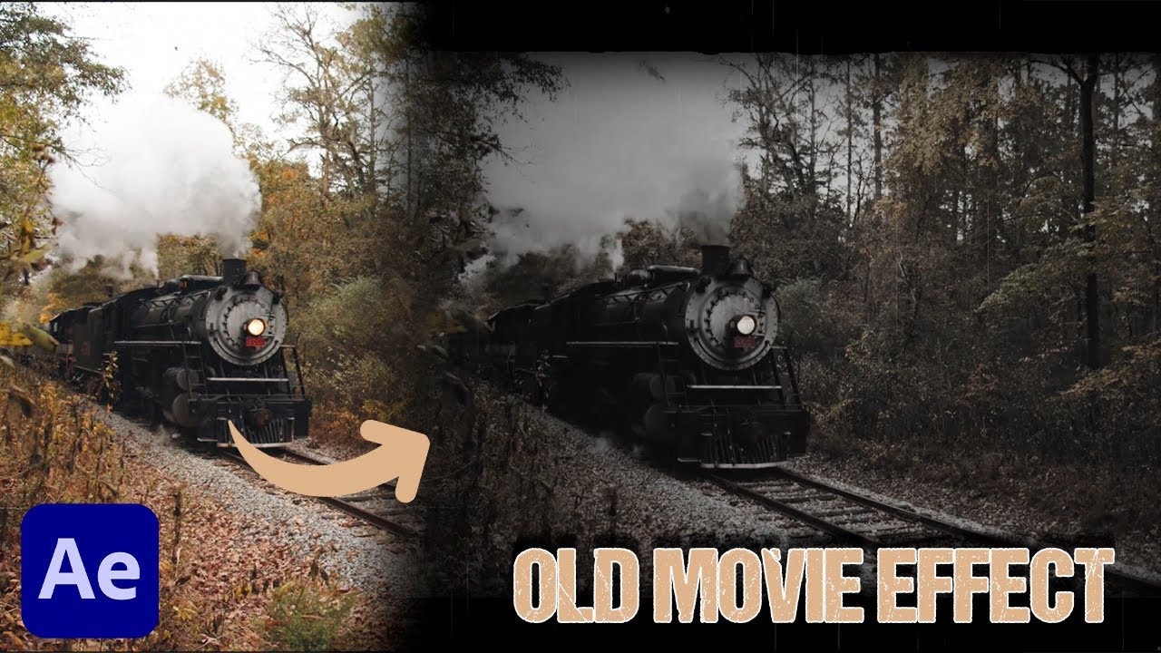 Make Old Film Effect | After Effects Tutorial - YouTube