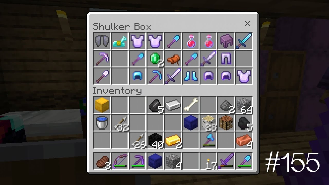 So many items - Survival minecraft episode 155 - YouTube