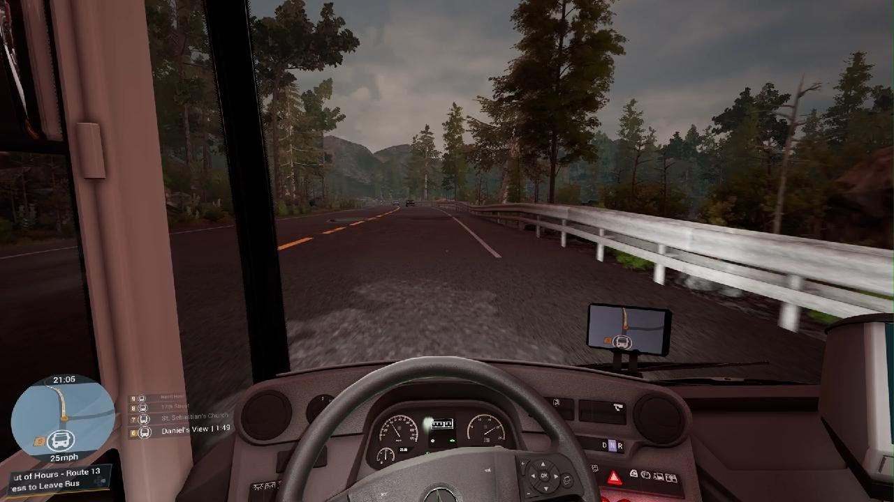 Bus Simulator 21 Next Stop - Angel shores edge of map loop. Update ...