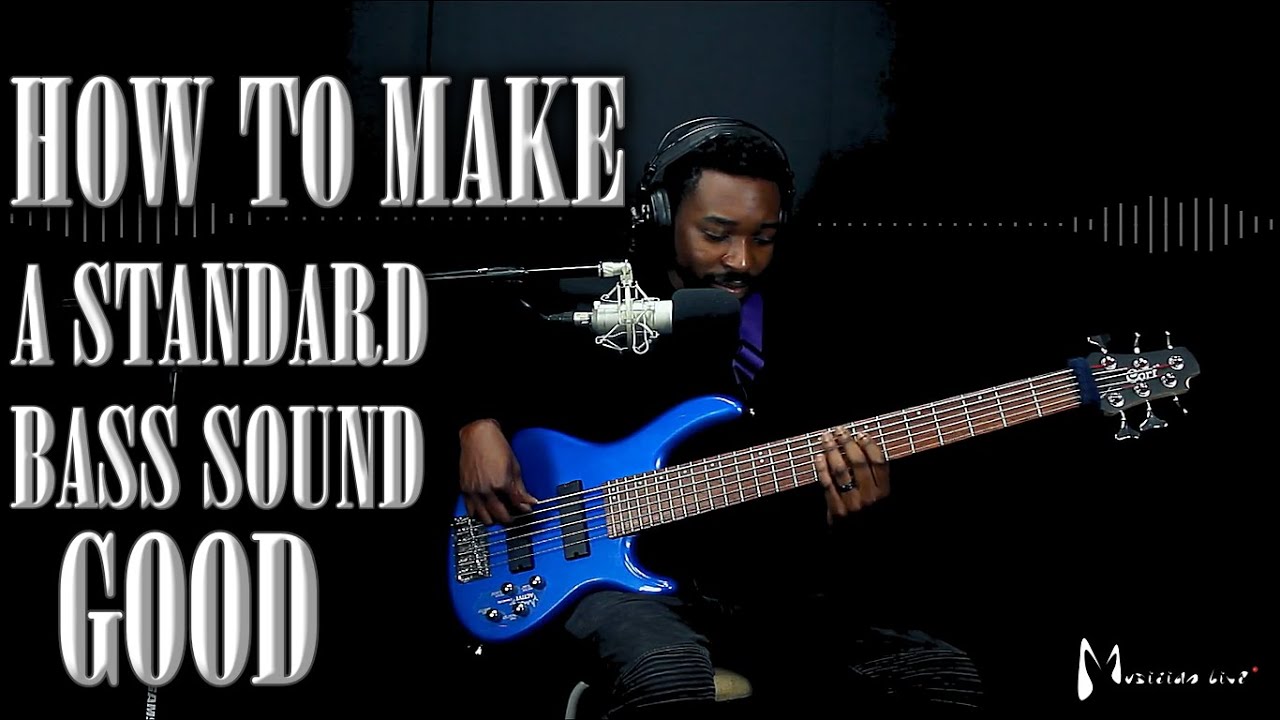 HOW TO MAKEA STANDARD BASS SOUND GOOD | Cort VI PLUS ACTION - YouTube