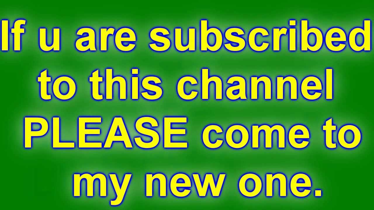 NEW CHANNEL | Please come support me!!!! - YouTube