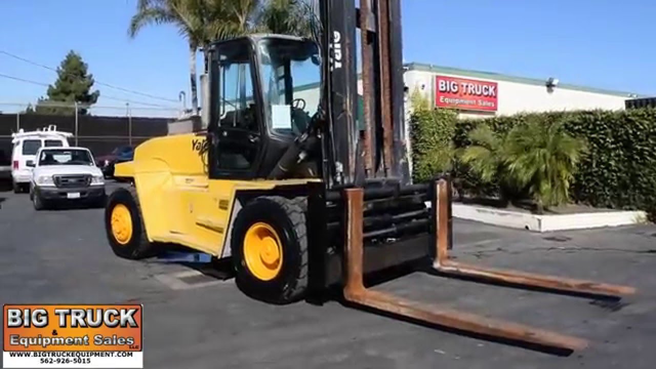 2006 Yale GDP360EB 36,000Lb Forklift - YouTube