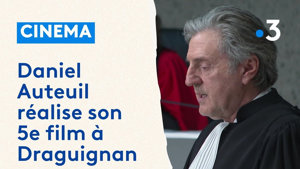 "Le fil" : film de Daniel Auteuil en tournage à Draguignan - YouTube