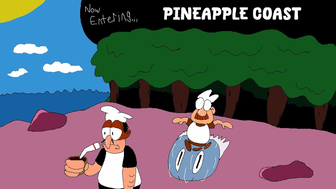Pizza Tower CYOP - Pineapple Coast - YouTube