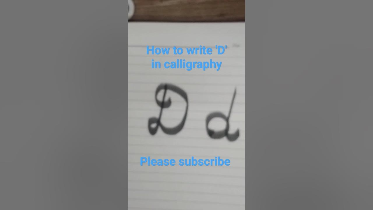 How To Write d In Calligraphy shorts youtubeshorts shortsfeed how-to-write-d-in-calligraphy-shorts-youtubeshorts-shortsfeed