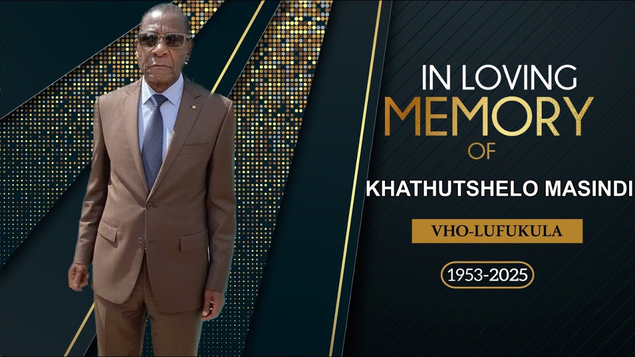 FUNERAL SERVICE OF KHATHUTSHELO RICHARD "VHOLUFUKULA" MASINDI - YouTube