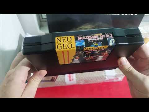 Compras Aliexpress: cartucho Neo Geo Aes 161 in 1 e Detectores de ...