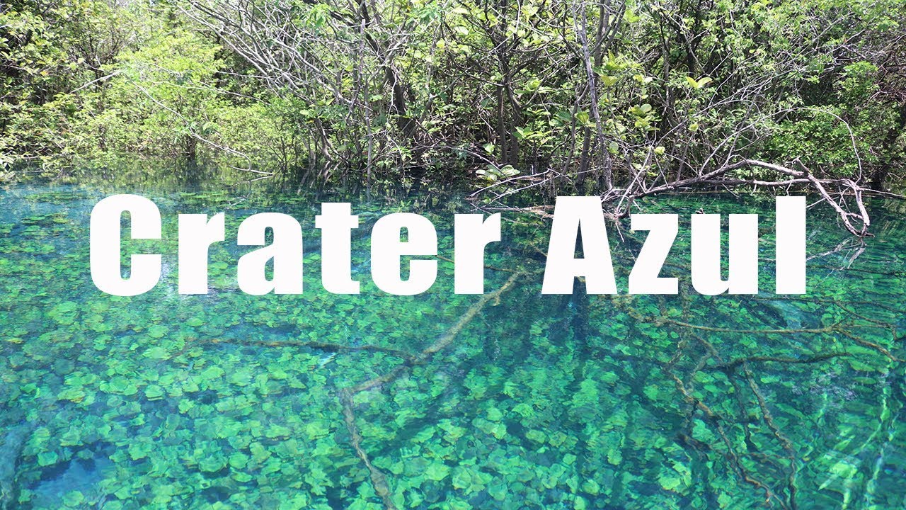Crater Azul, Sayaxché, Guatemala - Canon 80D - Virtual Trip - YouTube