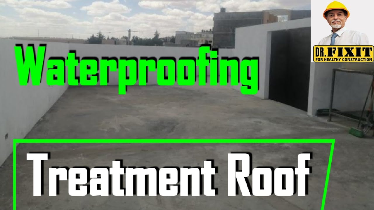 Waterproofing Treatment Roof : Dr Fixit - YouTube