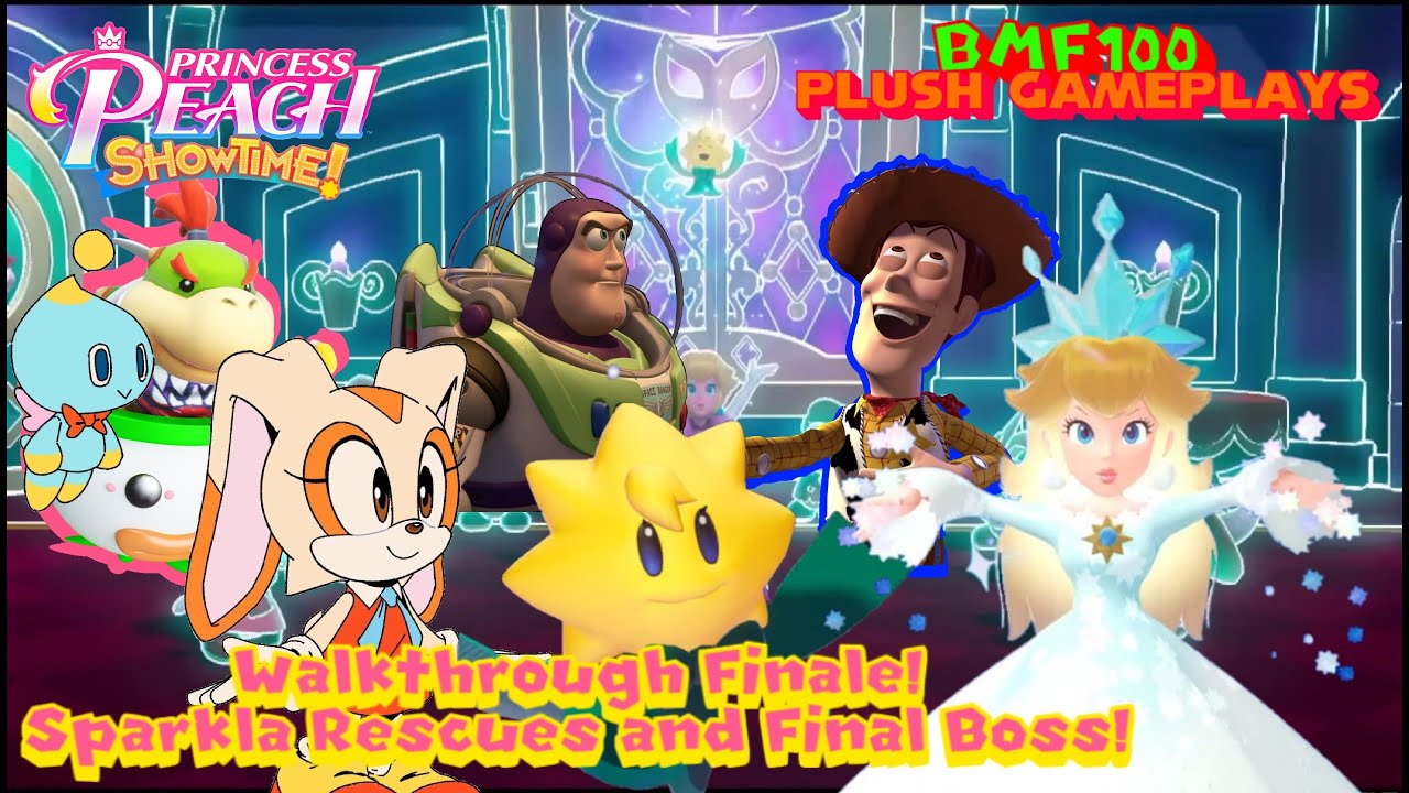 BMF100 Plush Gameplays: Princess Peach: Showtime Walkthrough Finale ...