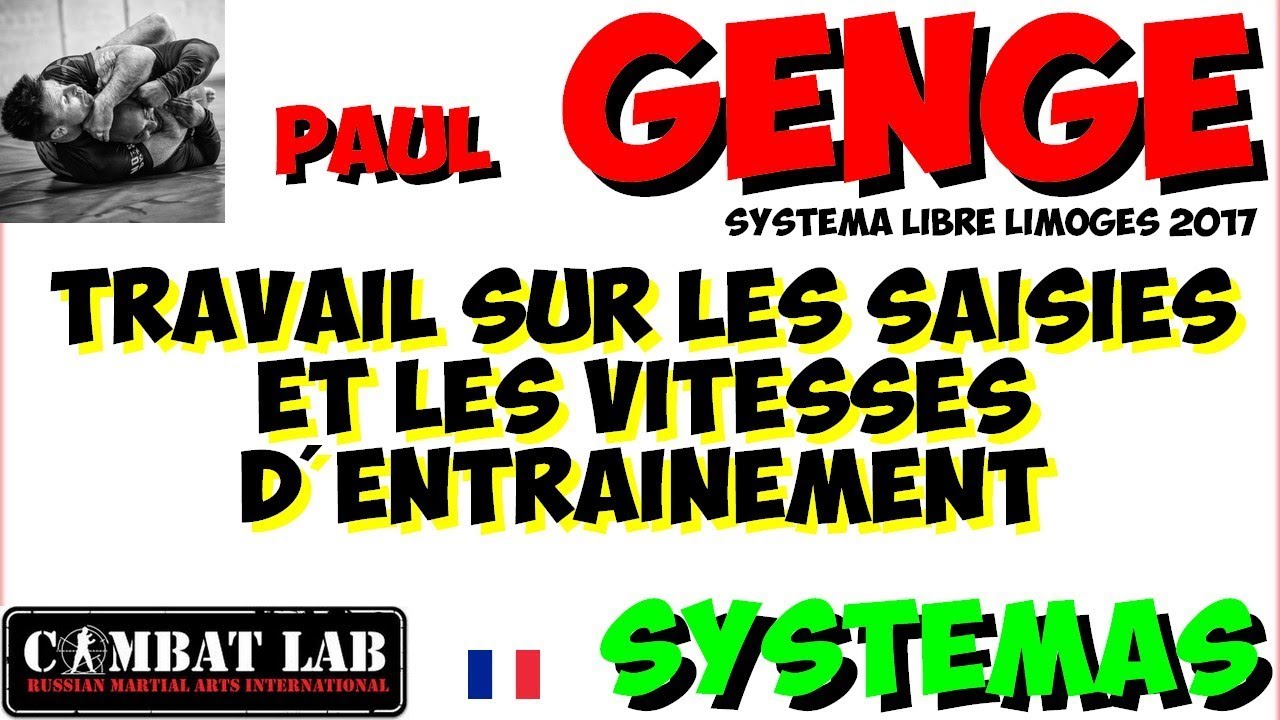 Combat lab russian martial art Paul GENGE Saisies et vitesses d ...